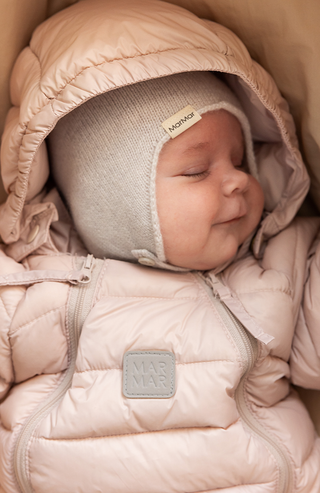 Aly Baby Kashmir Beanie - Light Beige Mel – Petit Stockholm